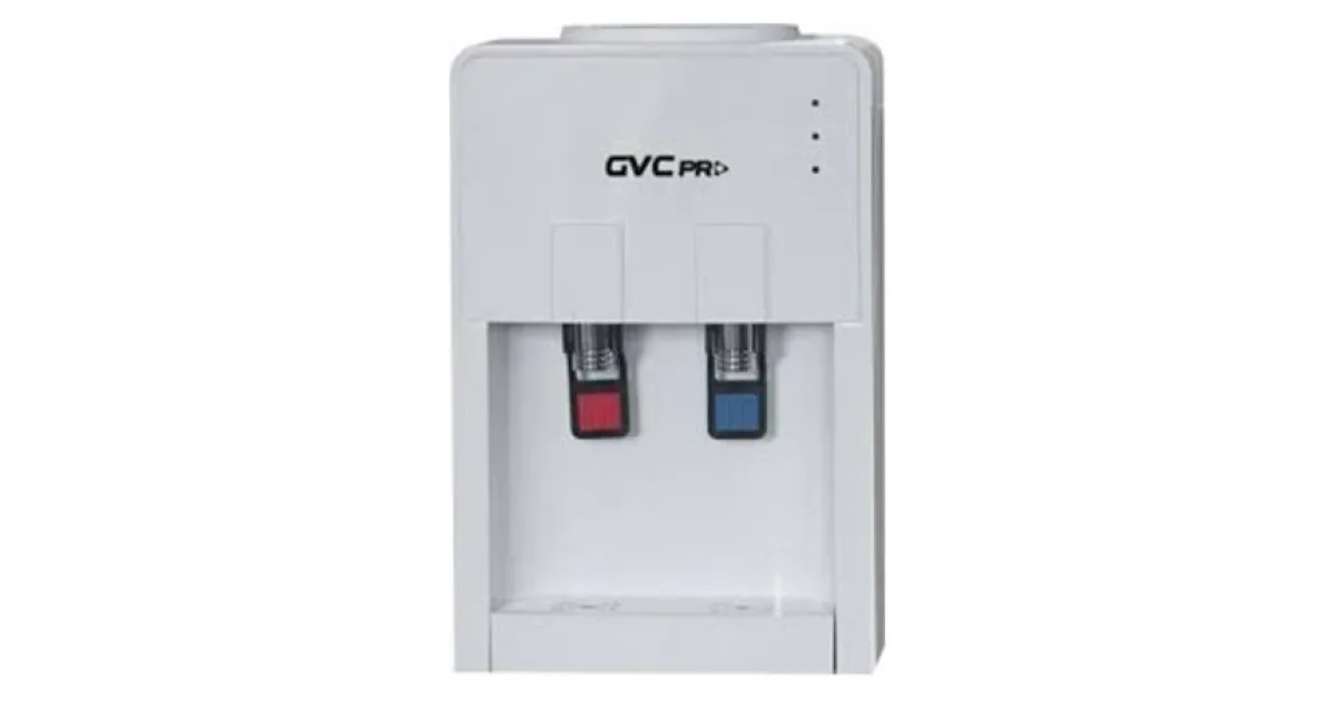 اشتر برادة ماء جي في سي برو طاولة , حار/ بارد , أبيض ,YLR-PF-017 بأفضل سعر في السعودية